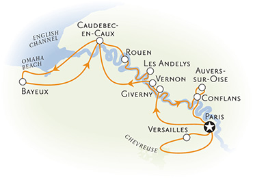 Seine River Cruise Bike Tours | France | Backroads